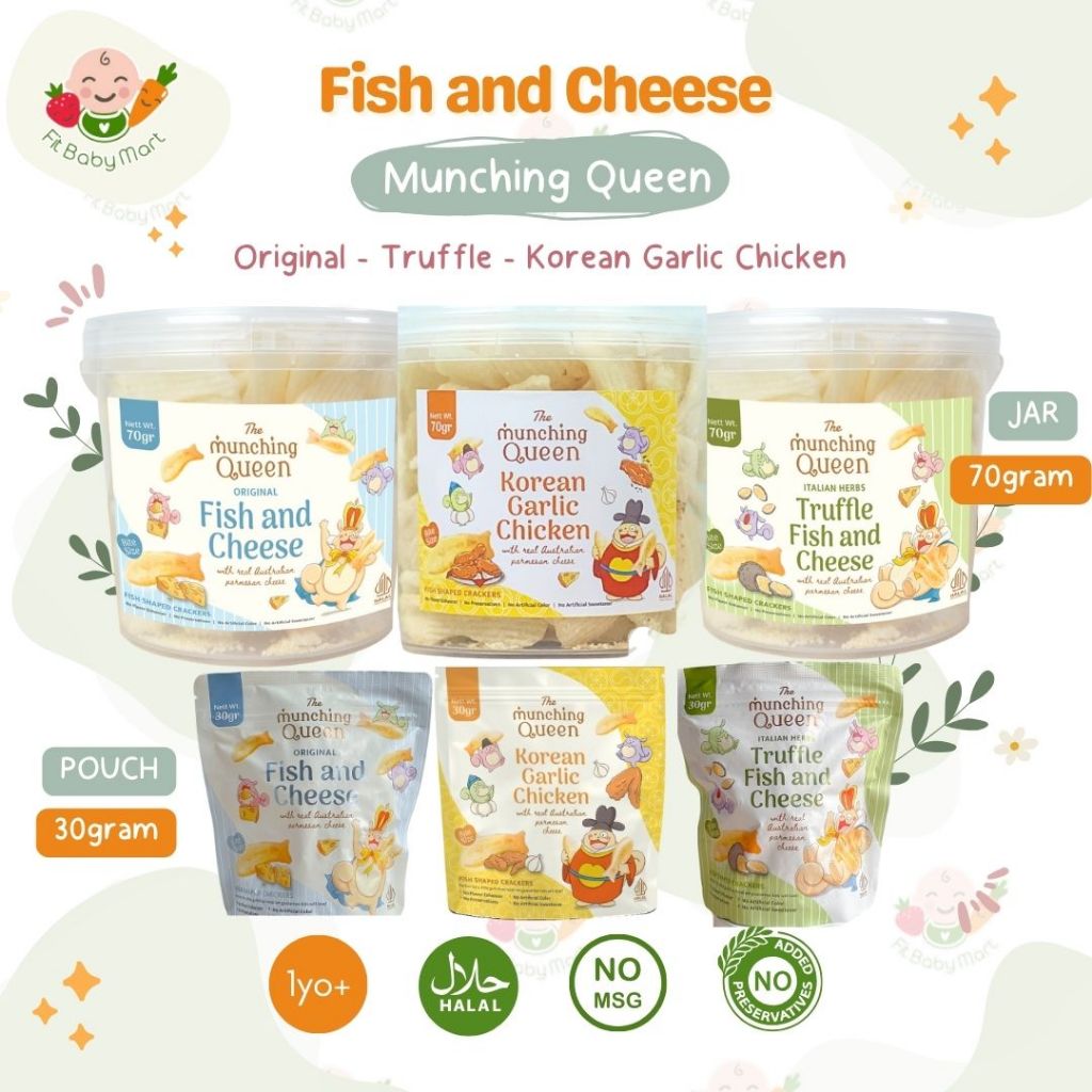 Jual MUNCHING QUEEN - Fish and Cheese Chips | Kerupuk Cemilan Snack ...