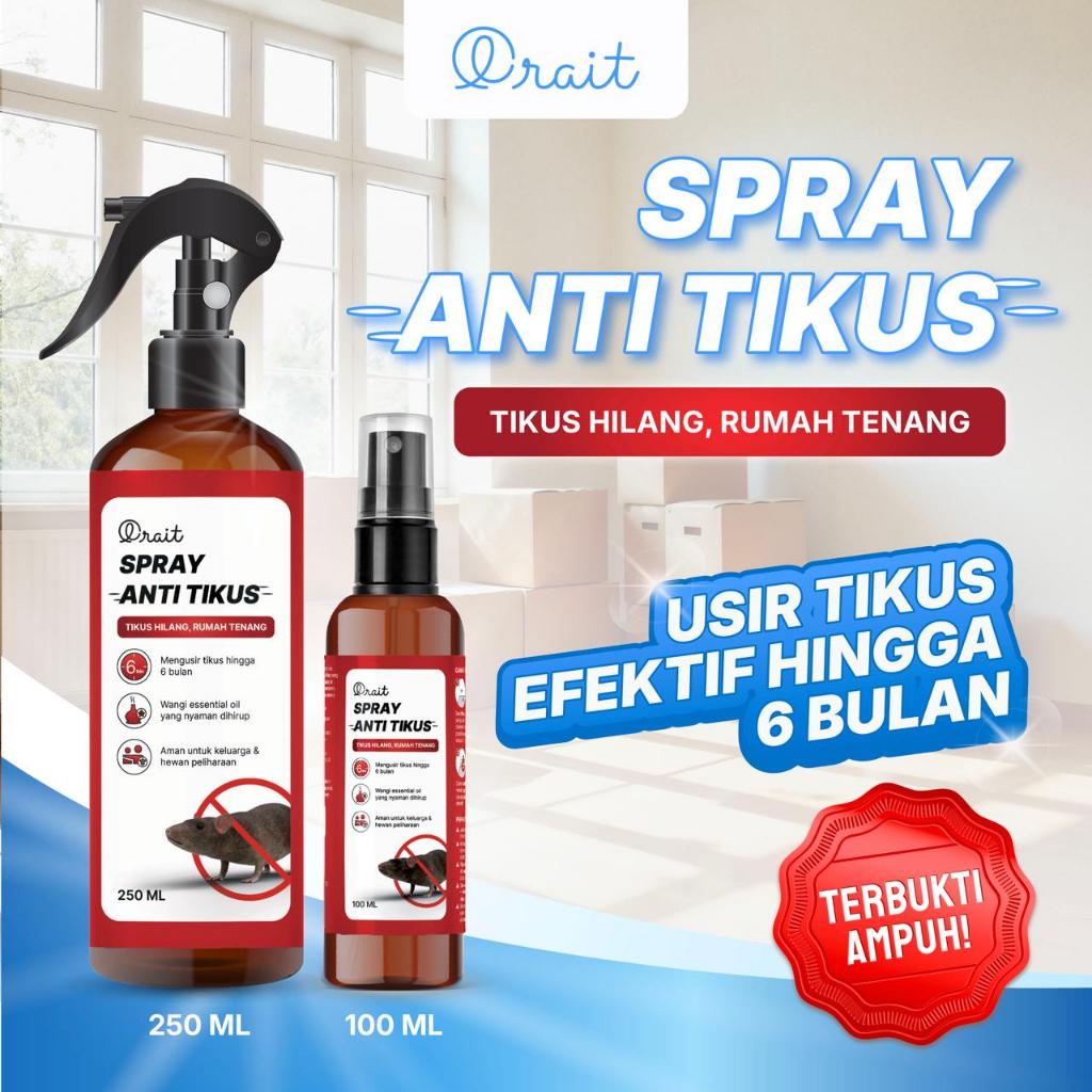 Jual OLRAIT Spray Anti Tikus 100 ML | Shopee Indonesia