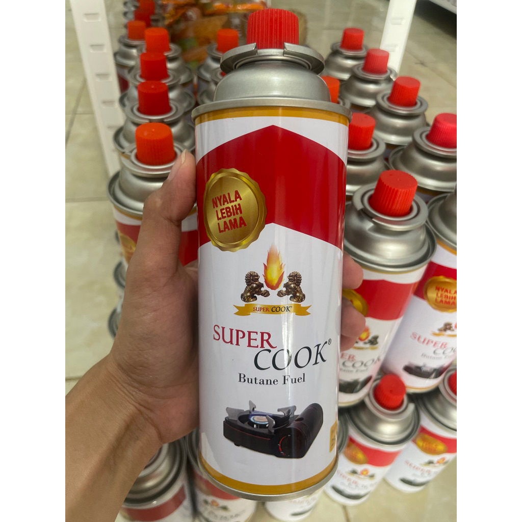 Jual Tabung Gas Portable gas kaleng Merek Supercook Original Butane ...