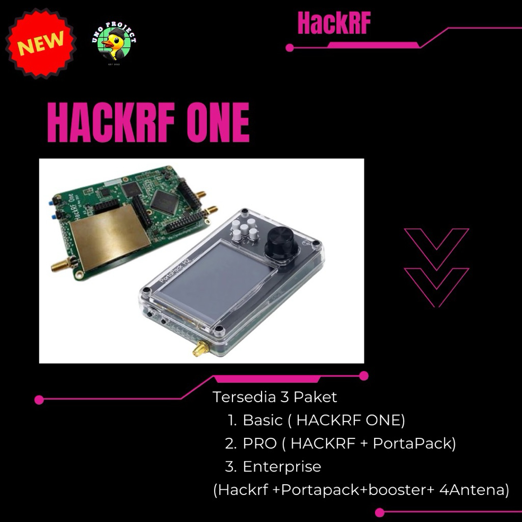 Jual HackRF One - Portapack H2/H4M | Uno Project | Shopee Indonesia
