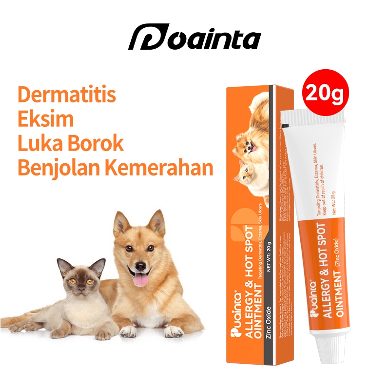 Jual PUAINTA Salep Obat Luka Anjing Atasi Benjolan Gatal Eksim Borok ...