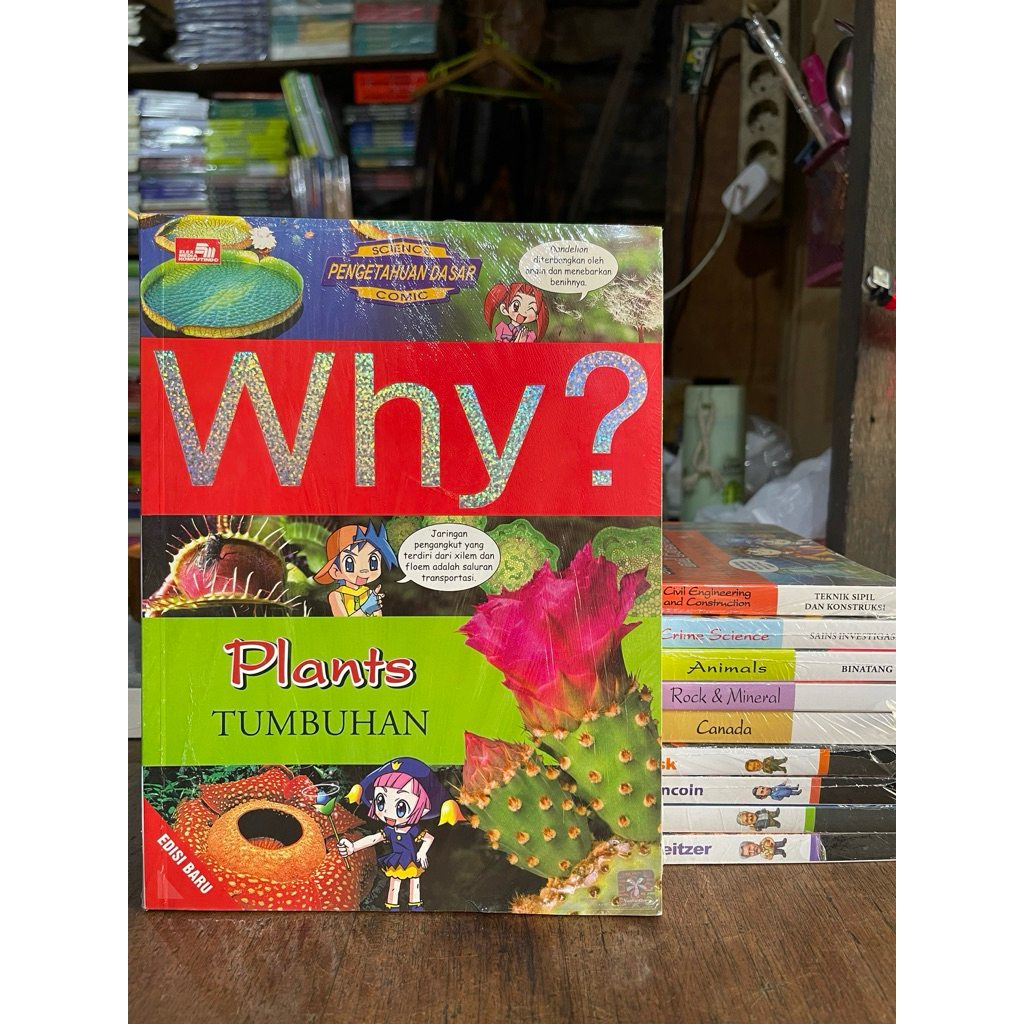 Jual Science Comic Komik WHY Pengetahuan Dasar Sains Fisika Baru OBRAL | Shopee Indonesia
