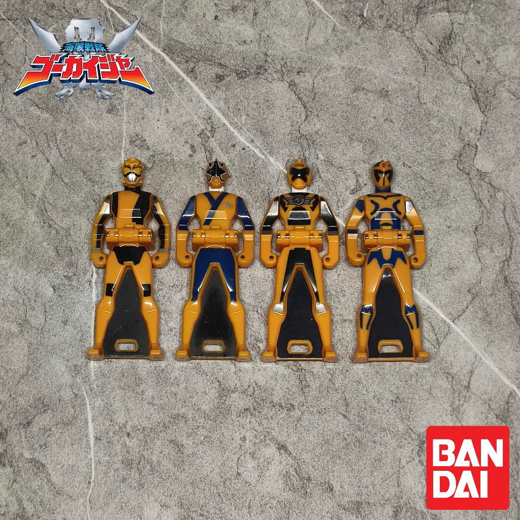 Jual Ranger Key Gokaiger Gold Ranger Super Sentai Power Ranger Key ...