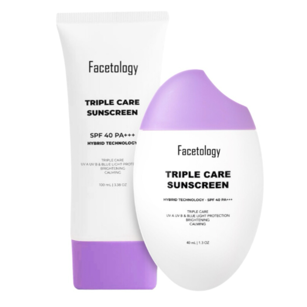 Jual FACETOLOGY TRIPLE CARE SUNSCREEN | Shopee Indonesia