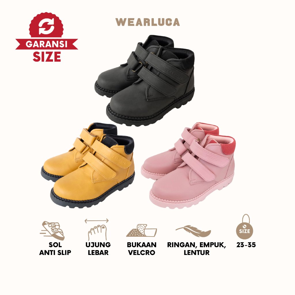 Jual WEARLUCA Marvel - Sepatu Boots Anak Laki Laki Perempuan | Shopee ...