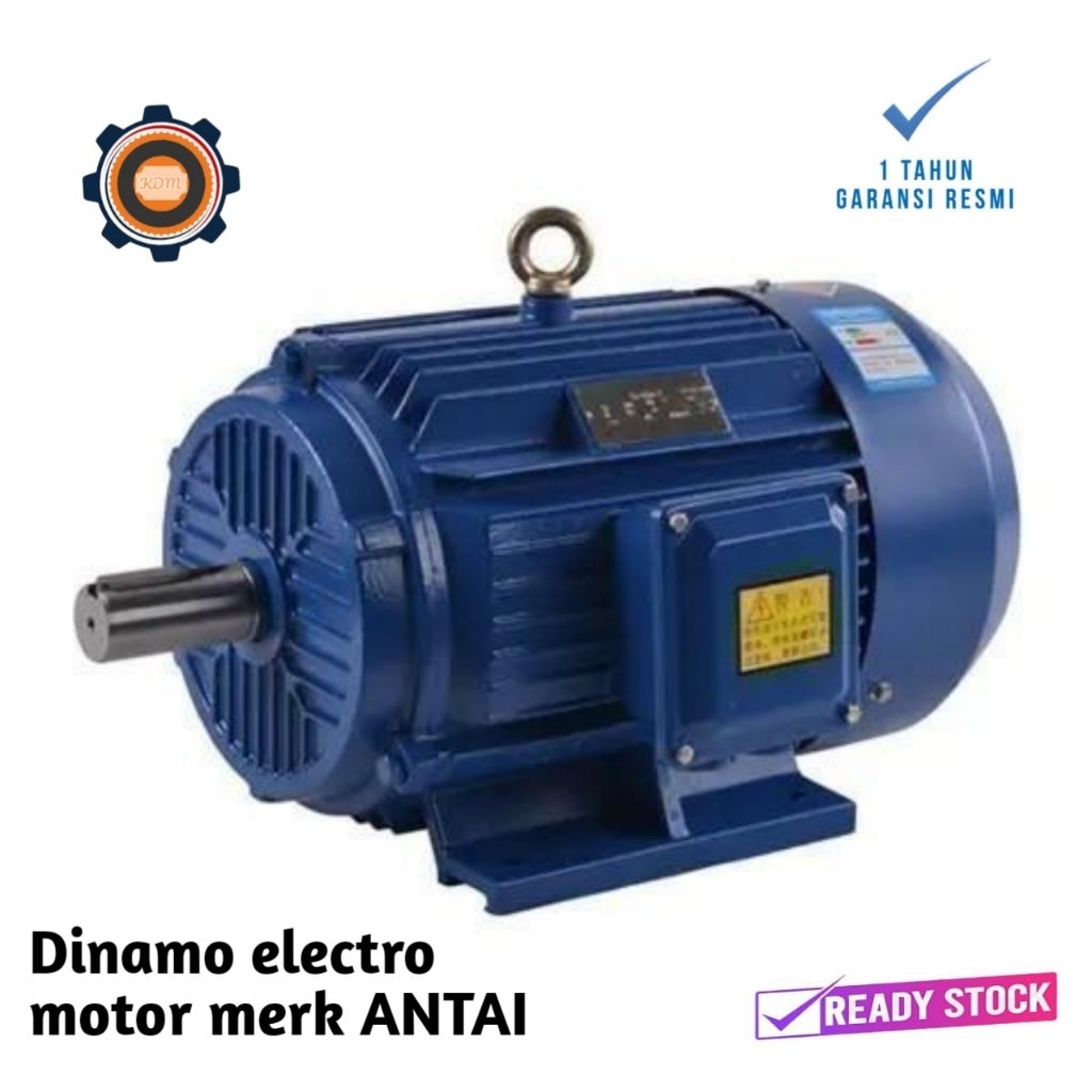 Jual Electro Dinamo Motor merk ANTAI YE3- 112M-4 380 V (3Phase) | Shopee Indonesia