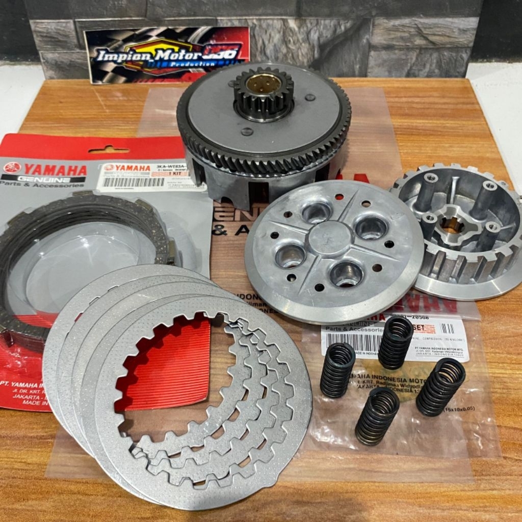 Jual Paket komplit komplit ( 6 item ) rxking old new rumah kopling assy kaki 4 + lawan kaki 4 ...