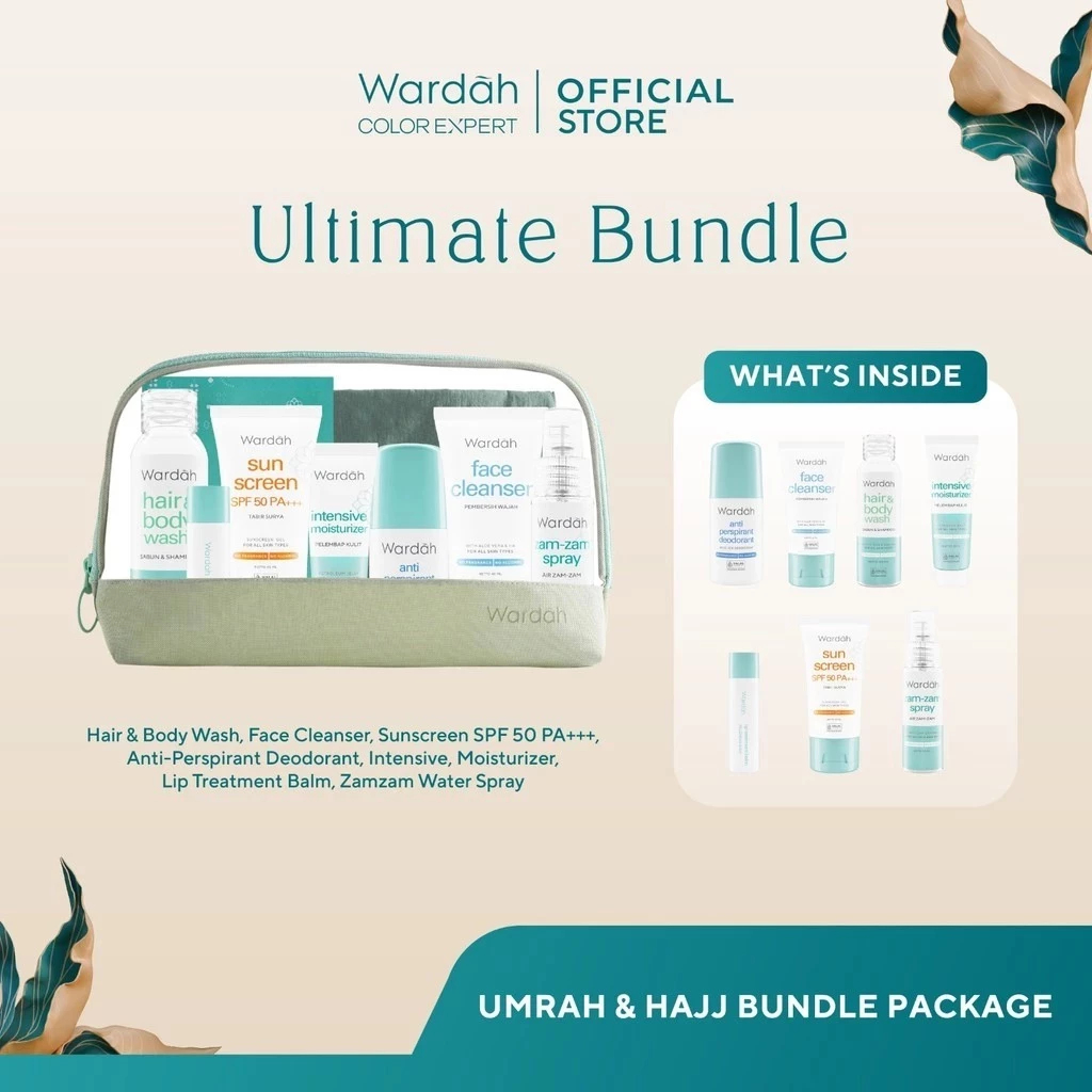 Jual Wardah Umrah & Hajj Package Paket Haji dan Umroh Lengkap | Shopee Indonesia