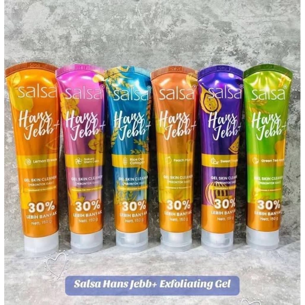 Jual Salsa Hans Jebb+ Gel Skin Cleaner 150g | Shopee Indonesia