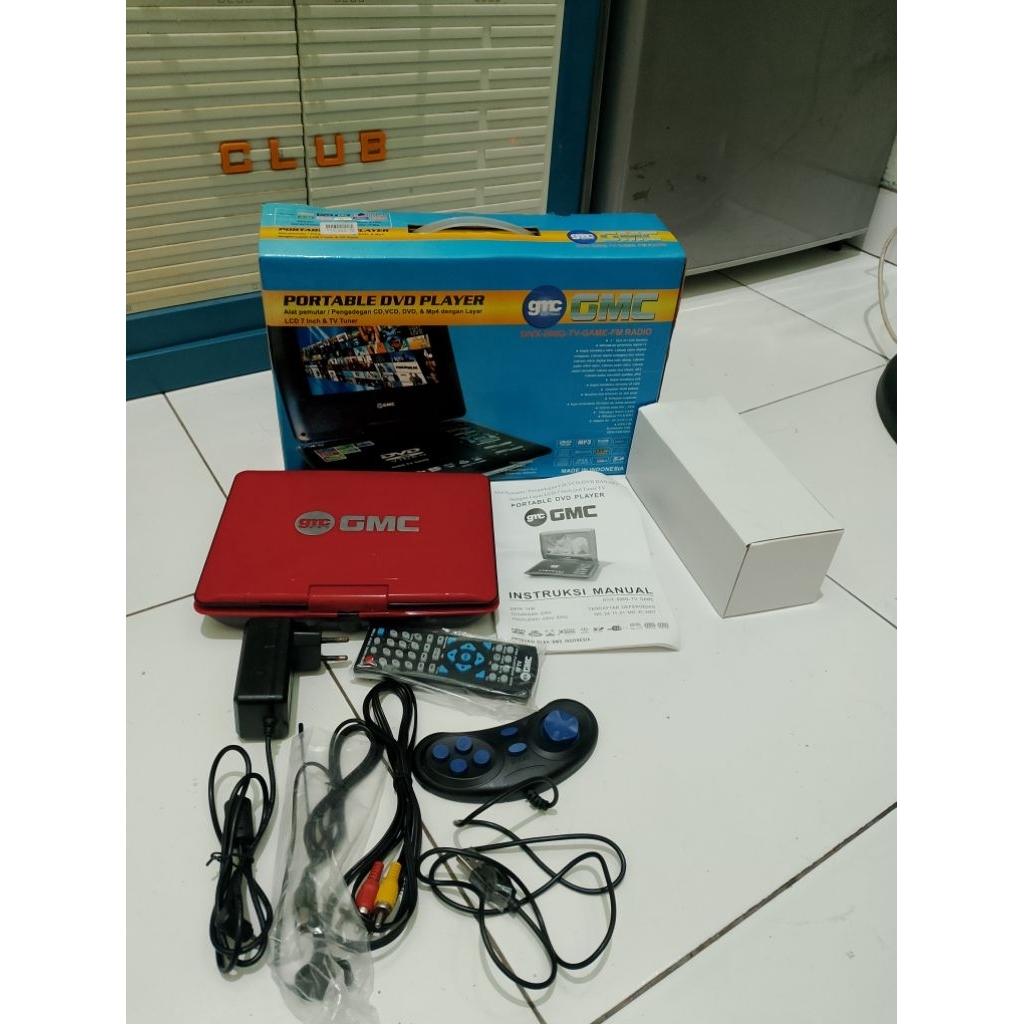 Jual portable DVD player GMC second baik | Shopee Indonesia