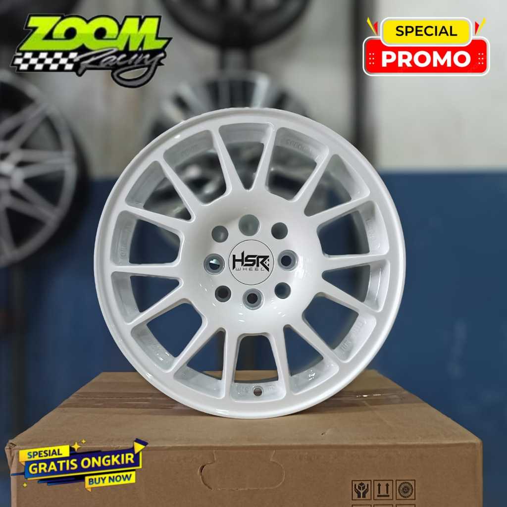 Jual Velg Rally Ring 15 Hsr FE02 Pcd 4x100/114,3 Untuk Mobil Ignis Jazz Swift Brio Yaris Etios ...