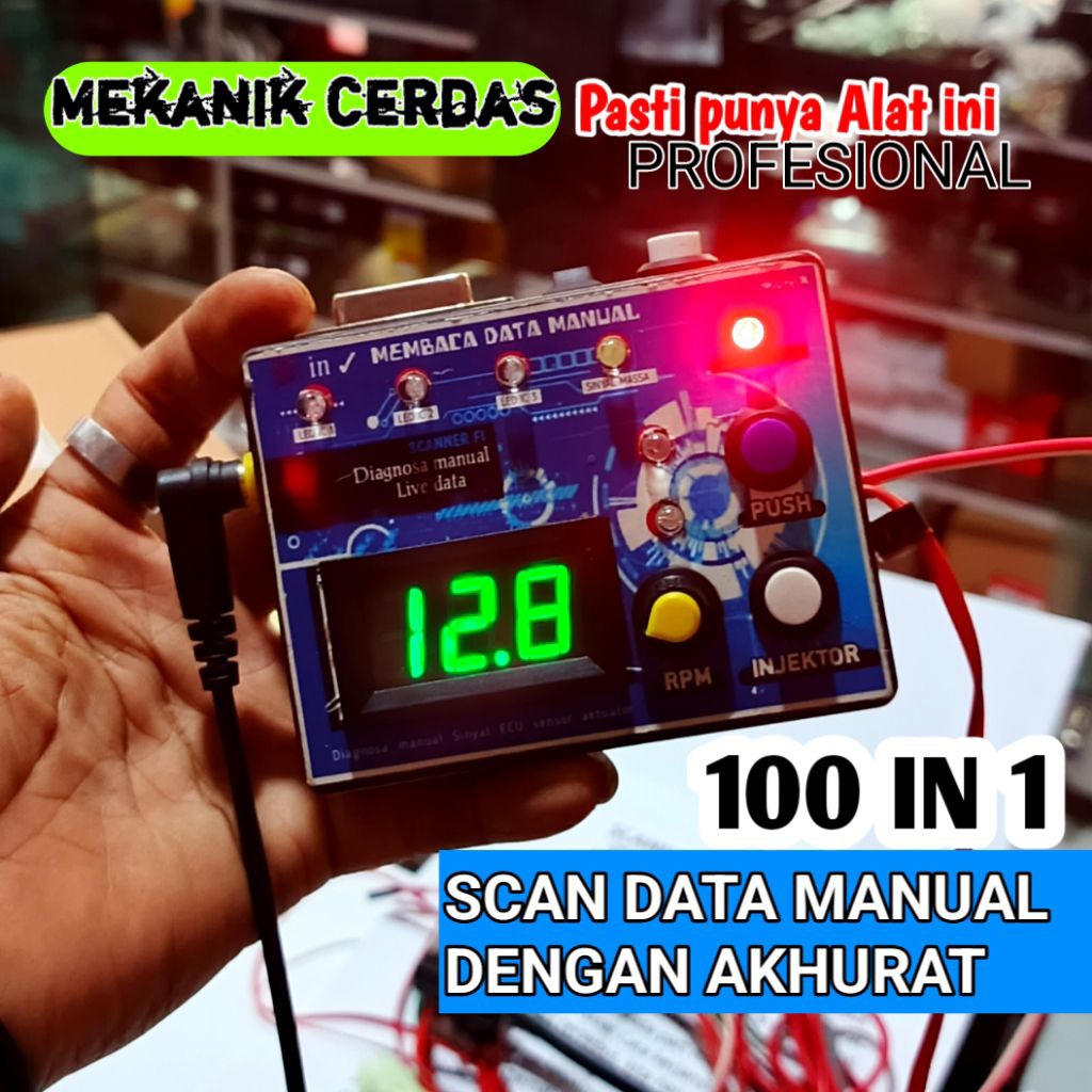 Jual 100 in 1 Scaner manual plus soket Dlc vario 160 | Shopee Indonesia
