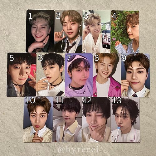 Jual Seok Matthew Zerobaseone ZB1 Photocard PC Official Trading Card TC ...