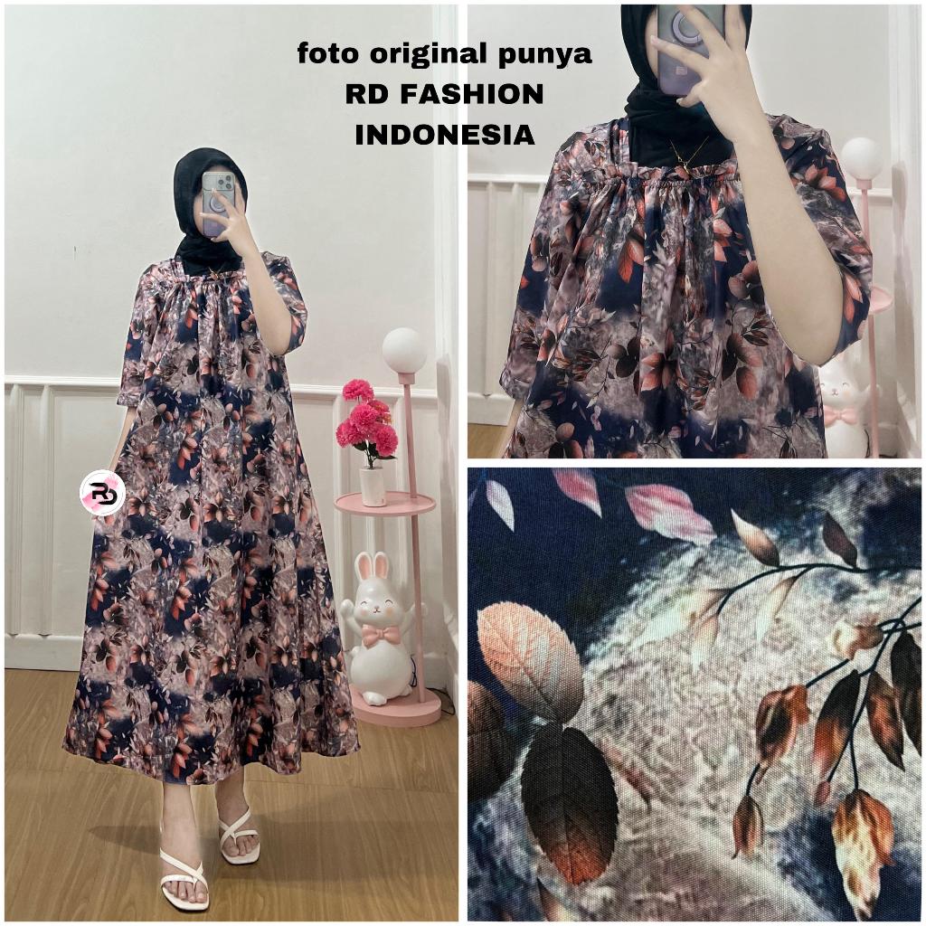 Jual RD FASHION - DASTER PAULA MOTIF / DRESS WANITA JUMBO | Shopee ...