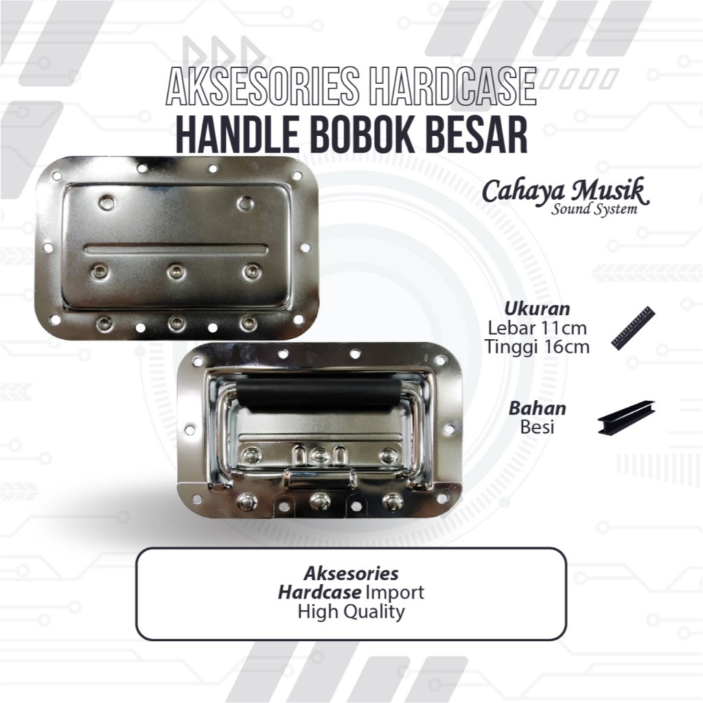 Jual Handel Bobok Besar dan Kunci Bobok Besar Aksesoris Hardcase Import ...