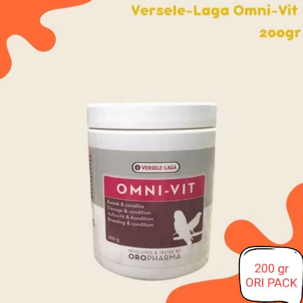 Jual OMNI VIT VERSELE LAGA ORI PACK 200 gr OMNIVIT VITAMIN BURUNG ...