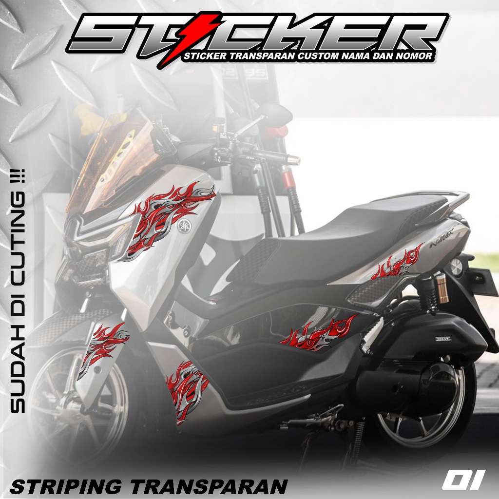 Jual 673 STRIPING TRANSPARAN NMAX TURBO/NEO - STRIPING TRANSPARAN NMAX ...