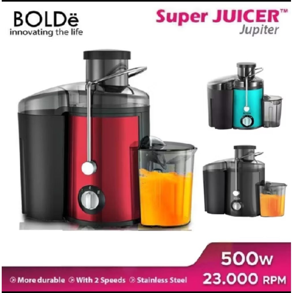 Jual BOLDE Super Juicer Jupiter 450ML Alat Jus Tanpa Ampas Juice ...