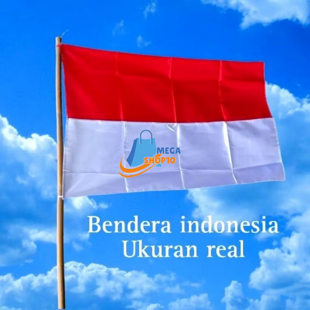 Jual Bendera kain merah putih/ Bendera indonesia besar | Shopee Indonesia
