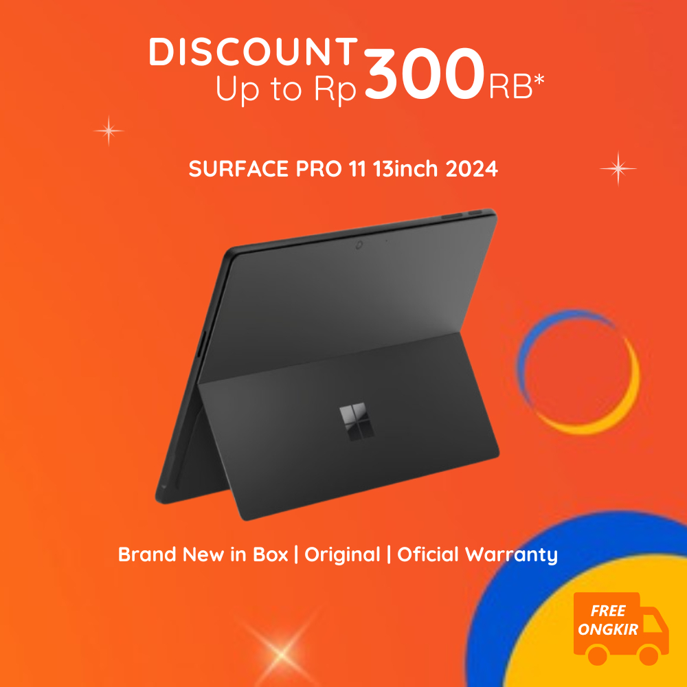 Jual Microsoft Surface Pro 11 XI 13" inch Snapdragon Xelite Processor ...