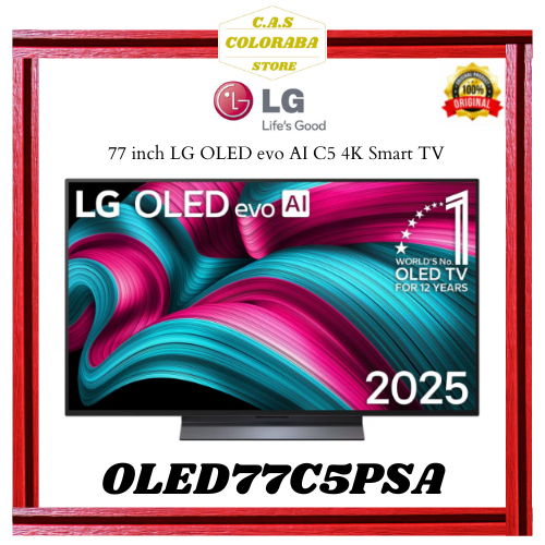 Jual TV LG OLED77C5PSA SMART TV LG 77 INCH OLED LED 4K UHD OLED77 ...