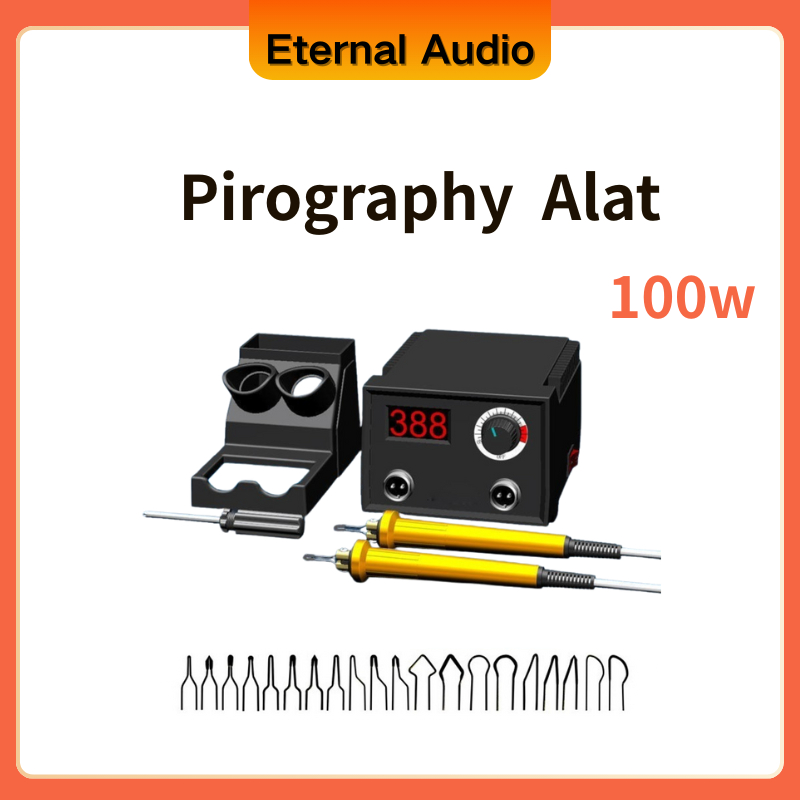 Jual Alat Ukir Kayu Kaligrafi Pirografi Solder Lukis Bakar Kayu Wood ...