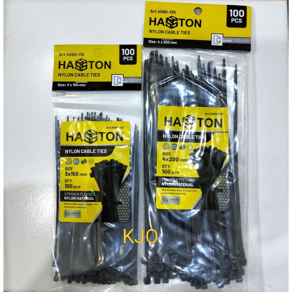 Jual KABEL TIS / CABLE TIES / TALI PENGIKAT/ HASSTON PROHEX | Shopee Indonesia