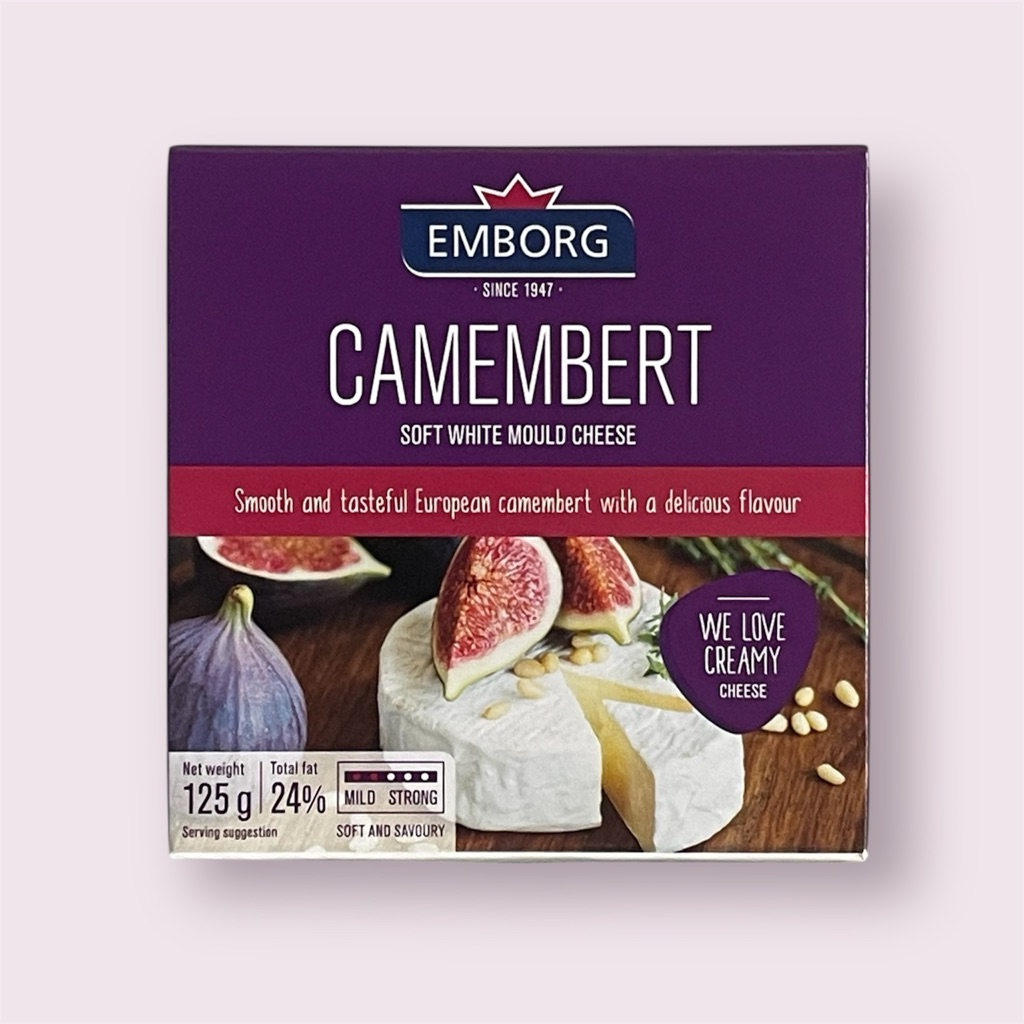 Jual Castello/Emborg Camembert Cheese Portion 125 Gr | Shopee Indonesia