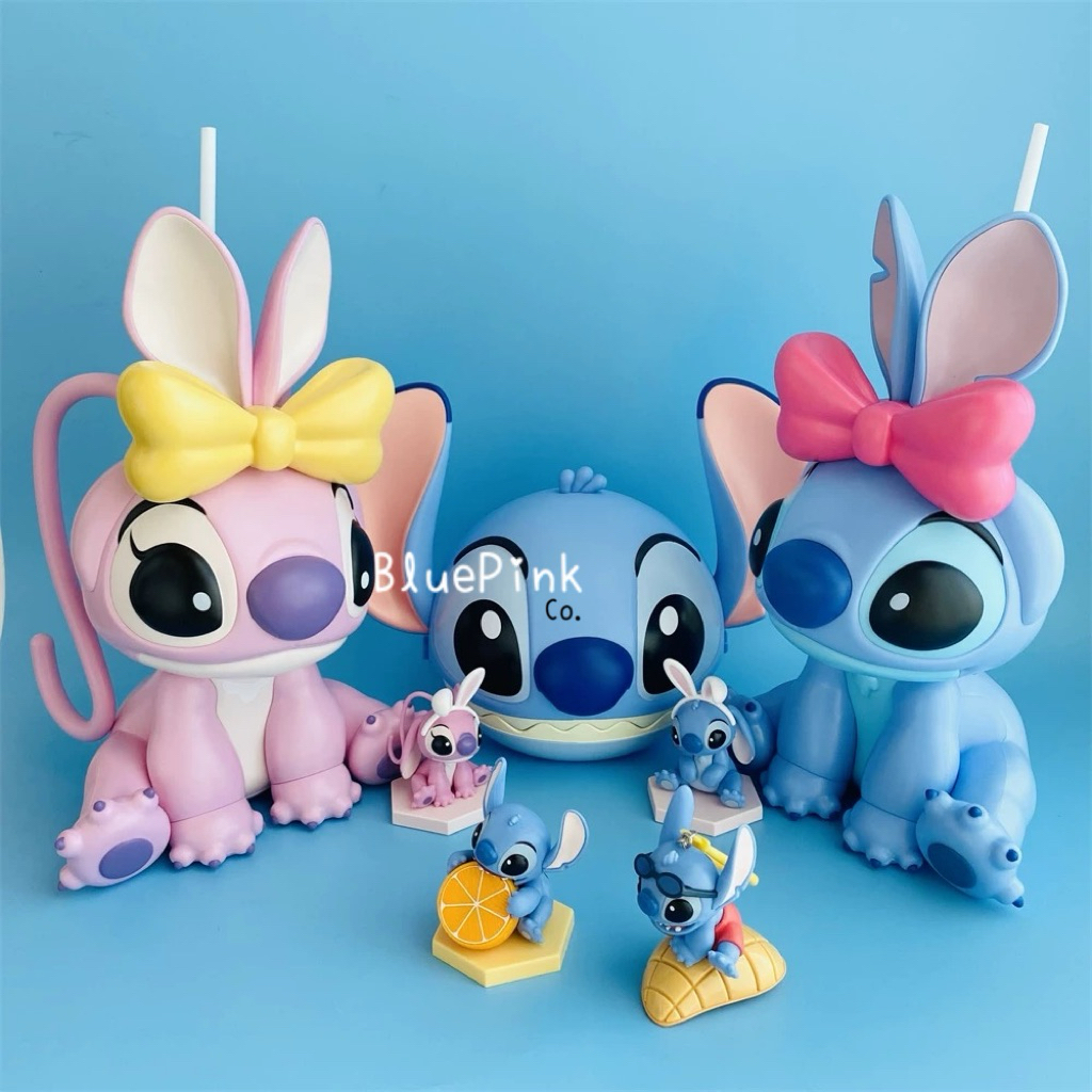 Jual Disney Lilo & Stitch Angel Botol Minum Gelas XXI Viral Cute Lucu ...