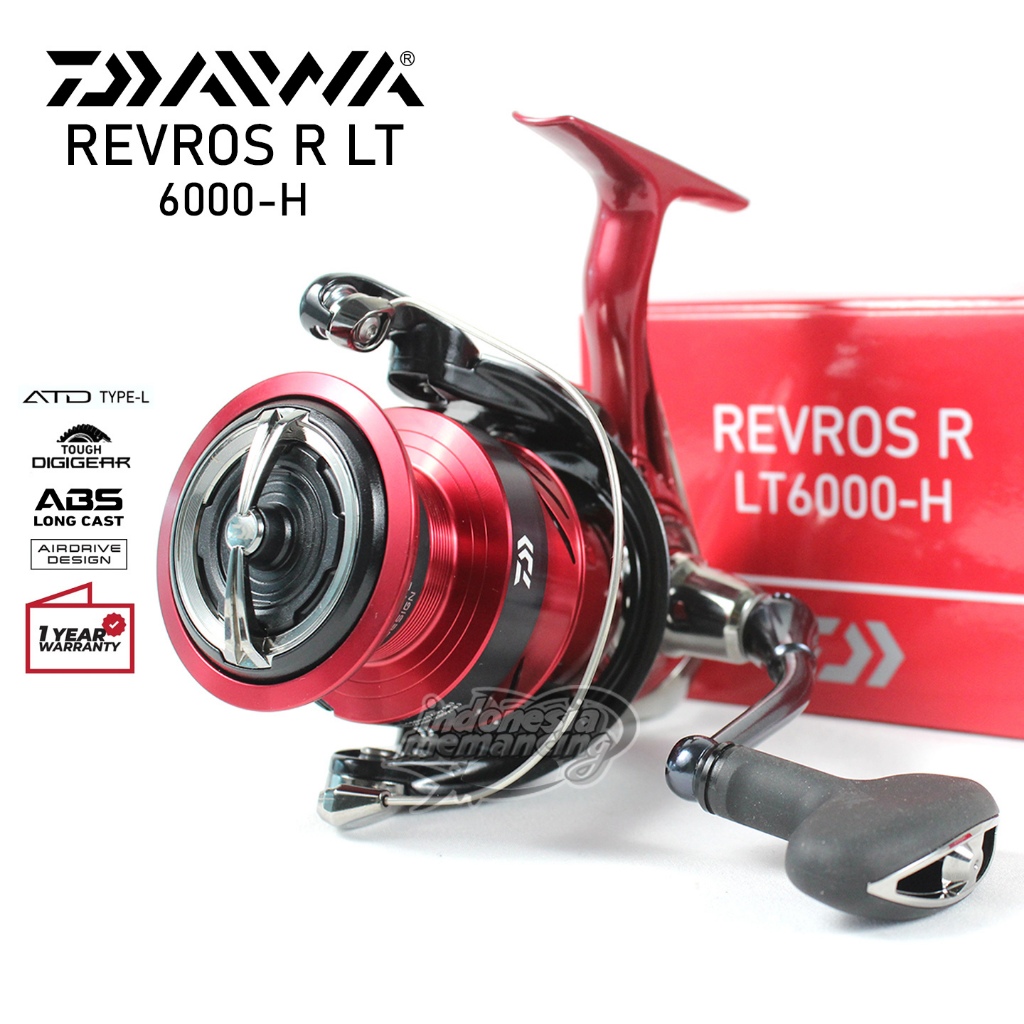Jual Reel DAIWA REVROS R LT 24 | 1000 - 6000 | Spinning | Power Handle | Bergaransi ~ IM Store ...