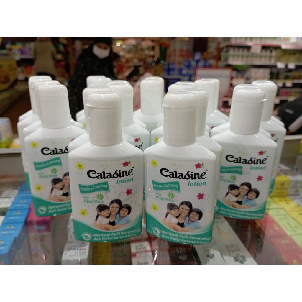 Jual ( BELI 1 GRATIS 1 )Caladine Lotion Fresh & Calming Aloe Vera 50 ml ...