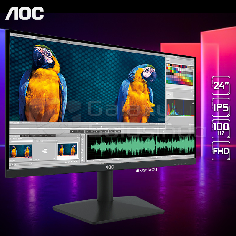 Jual AOC 24B15H2 24" FHD IPS 100Hz HDMI Monitor | Shopee Indonesia