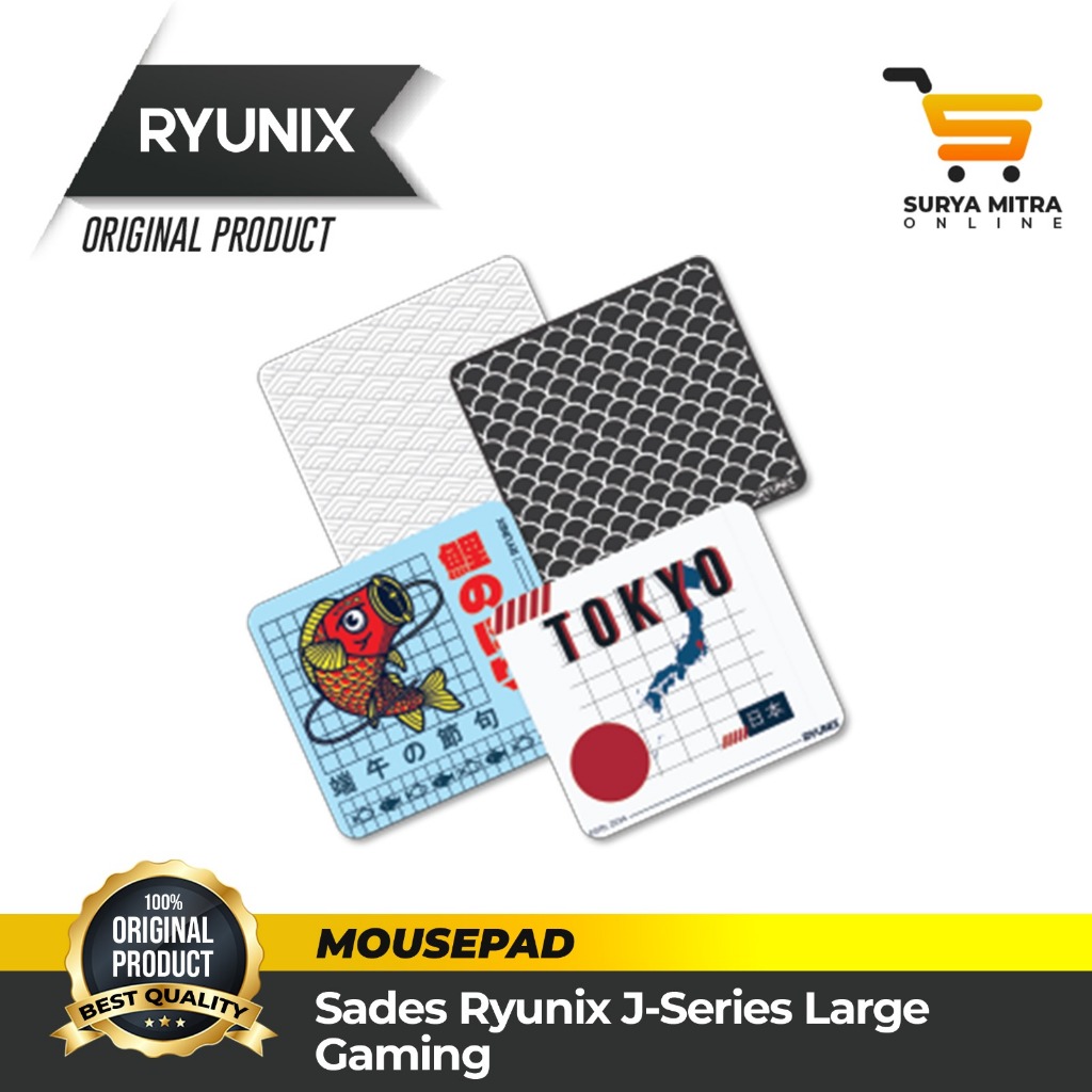 Jual Mousepad Gaming Sades Ryunix J-Series Large Gaming Mouse pad ...