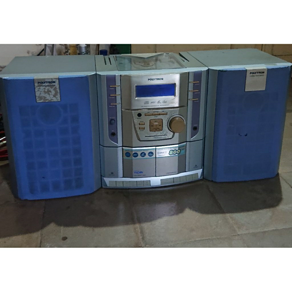 Jual Tape compo POLYTRON Dynamic bass Boost (Bluetooth, radio Dan tape ...