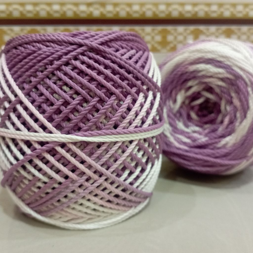 Jual BENANG RAJUT POLY GRADASI // BENANG RAJUT POLY SEMBUR - 1PCS ...