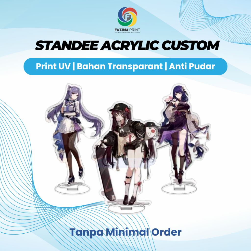 Jual Standee Akrilik Custom | Standee Akrilik Besar Sedang Mini ...