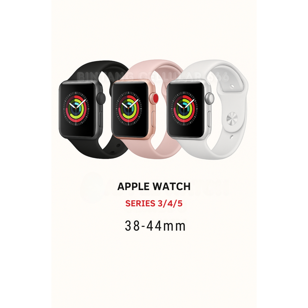 Jual Apple Watch Series 3/4/5 iWatch Original Second Fullset - Jam ...