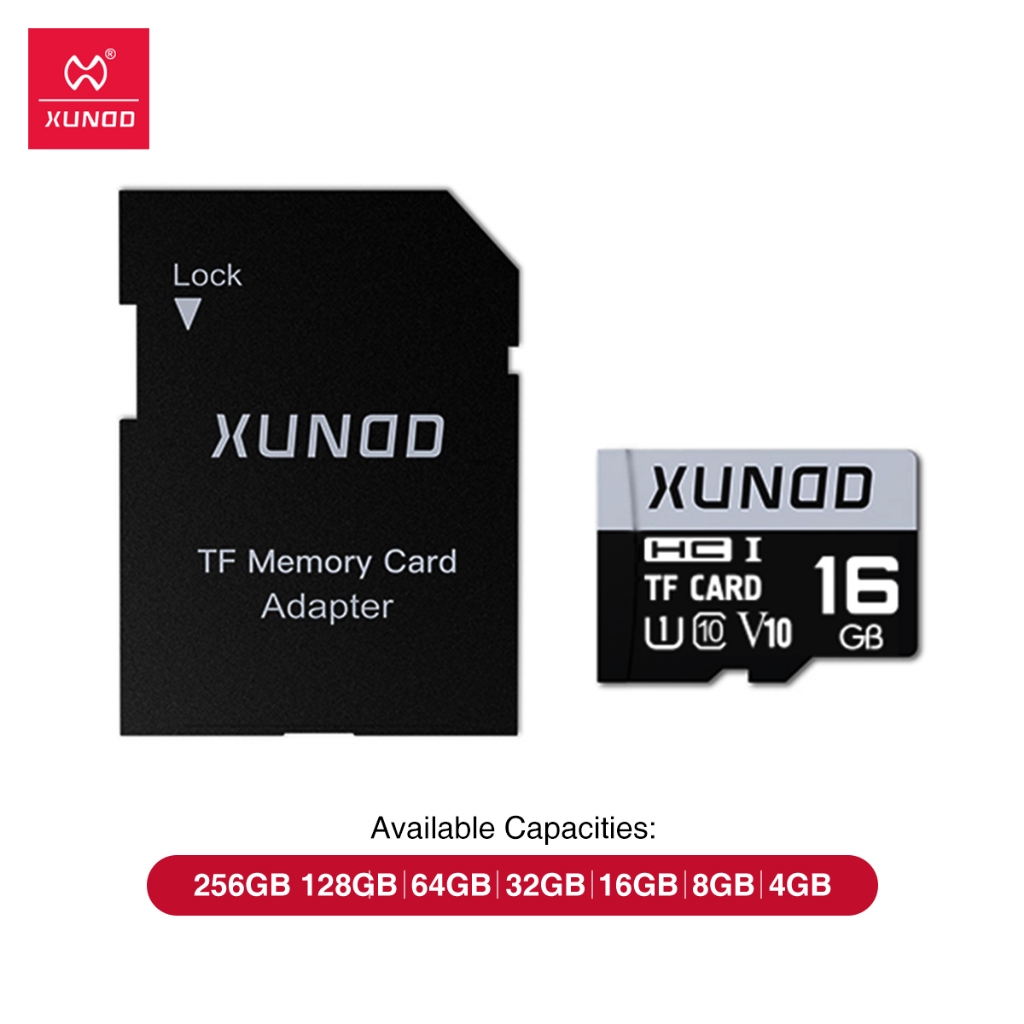 Jual XUNDD Micro SD Card 4G 8G 16G microSDHC UHS-I Flash Memory Card ...