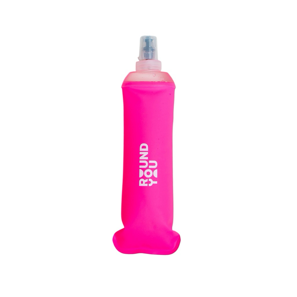 Jual Botol Minum Lipat Pink olahraga 500 ml Sport Water Bottle Foldable ...