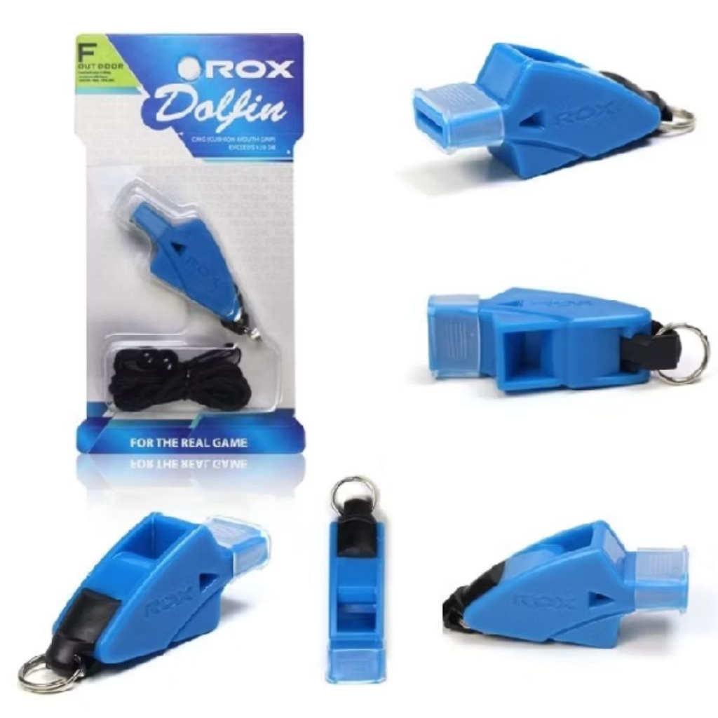 Jual Peluit Rox Dolfin F Original Peluit Sepakbola Peluit Olahraga ...