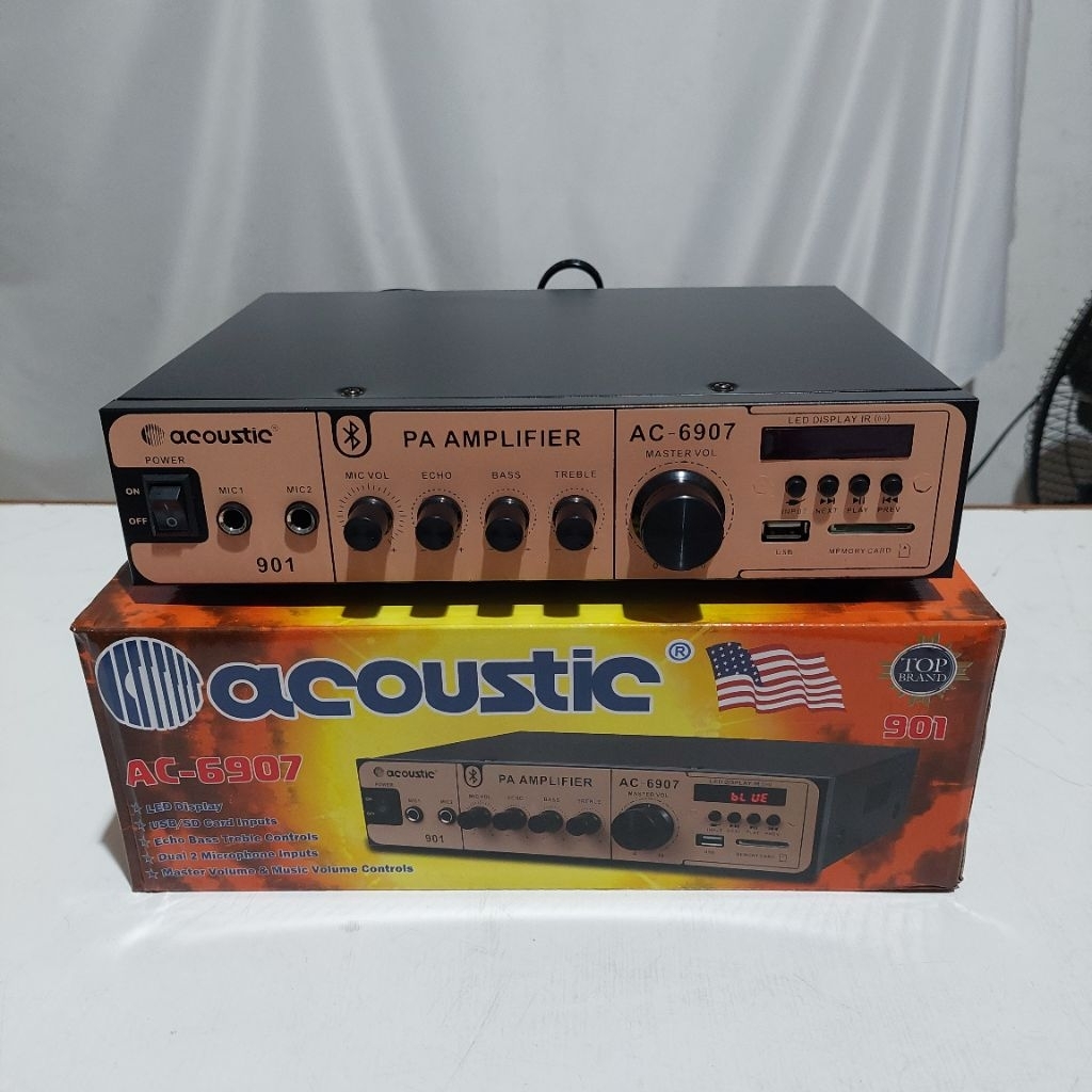 Jual amplifier Acoustic 6907 901 amplifier PA untuk TOA | Shopee Indonesia