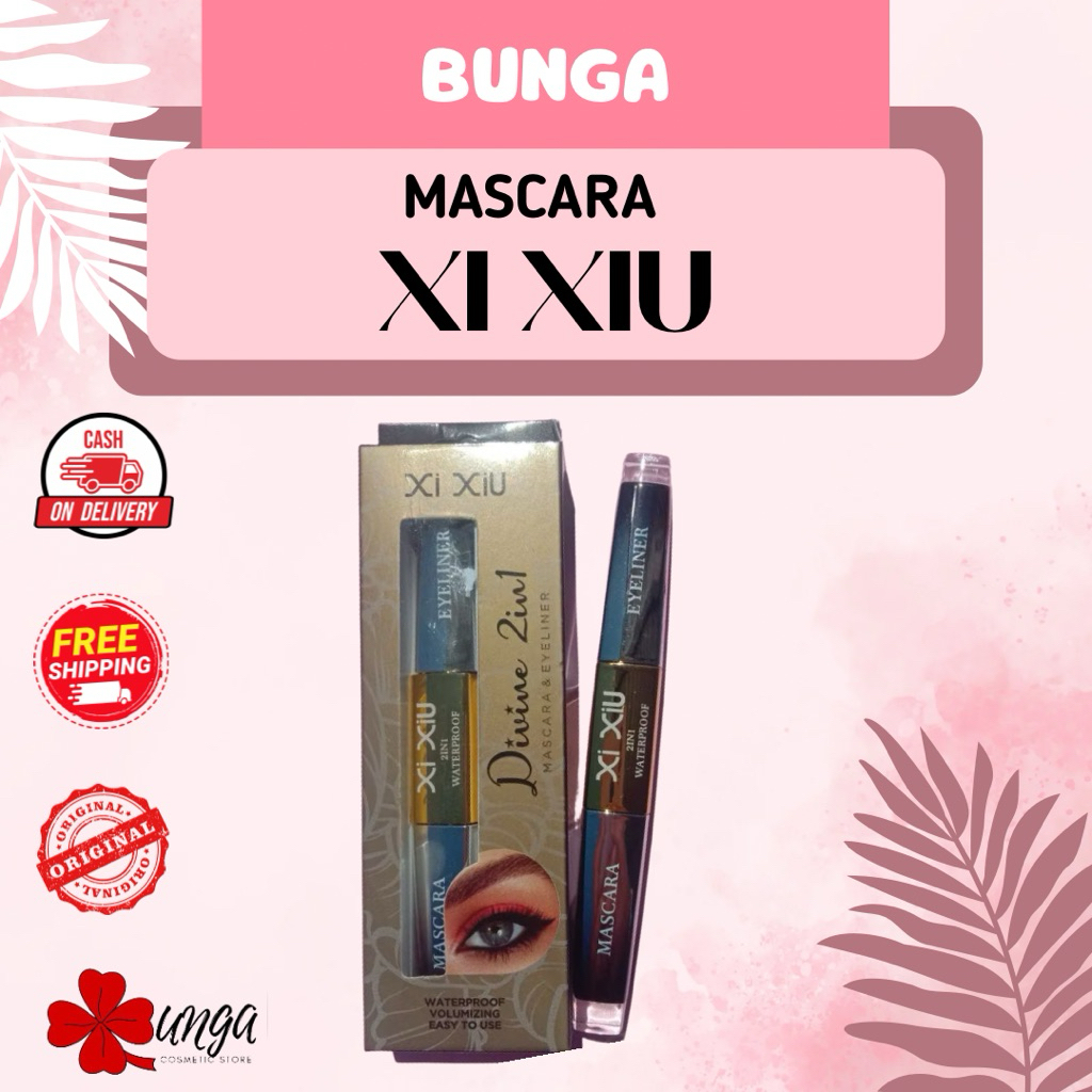 Jual BUNGA-Devine Xixiu 2in1 Mascara Eyeliner Xixiu Satu set | Shopee ...