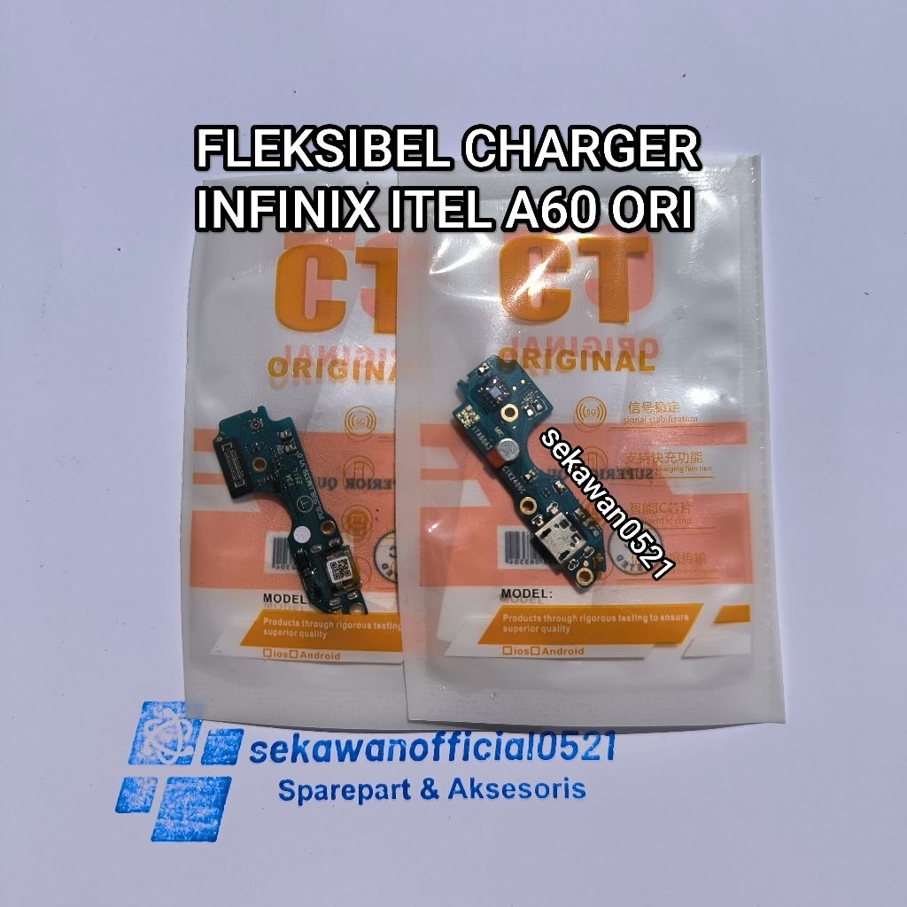 Jual PAPAN CHARGER + IC INFINIX ITEL A60 / CONEKTOR ORI IC / Flexi Flexibel Flexible Fleksibel ...