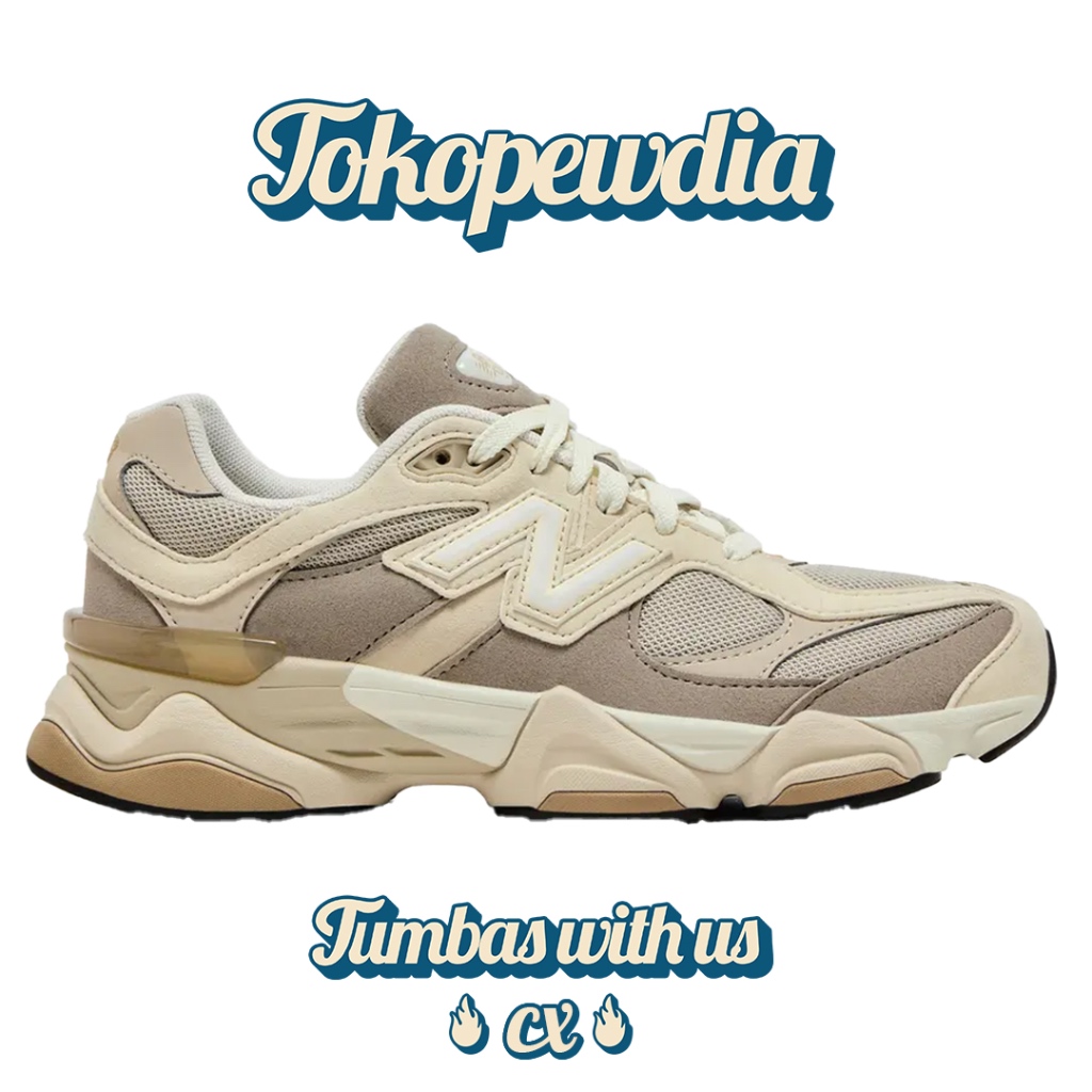 Jual New Balance 9060 Linen Timberwolf GS (GC9060BC) | Shopee Indonesia