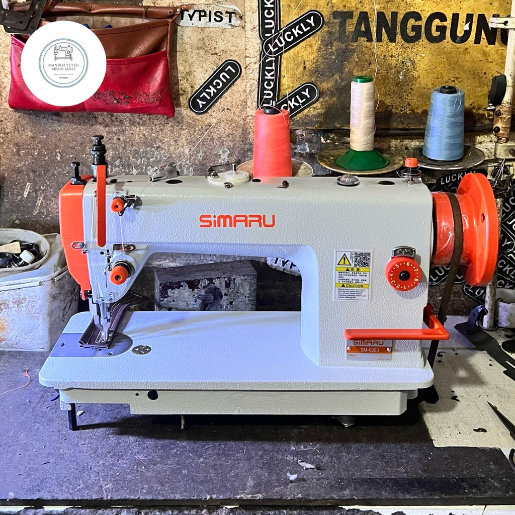 Jual MESIN JAHIT WALKINGFOOT SIMARU SM0303 SERVO NEW (BARU) | Shopee ...