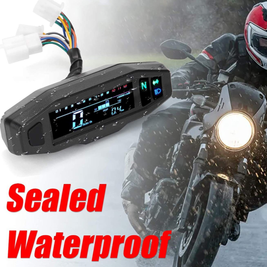 Jual Universal Speedometer Odometer Kilometer Digital Koso Mini ...