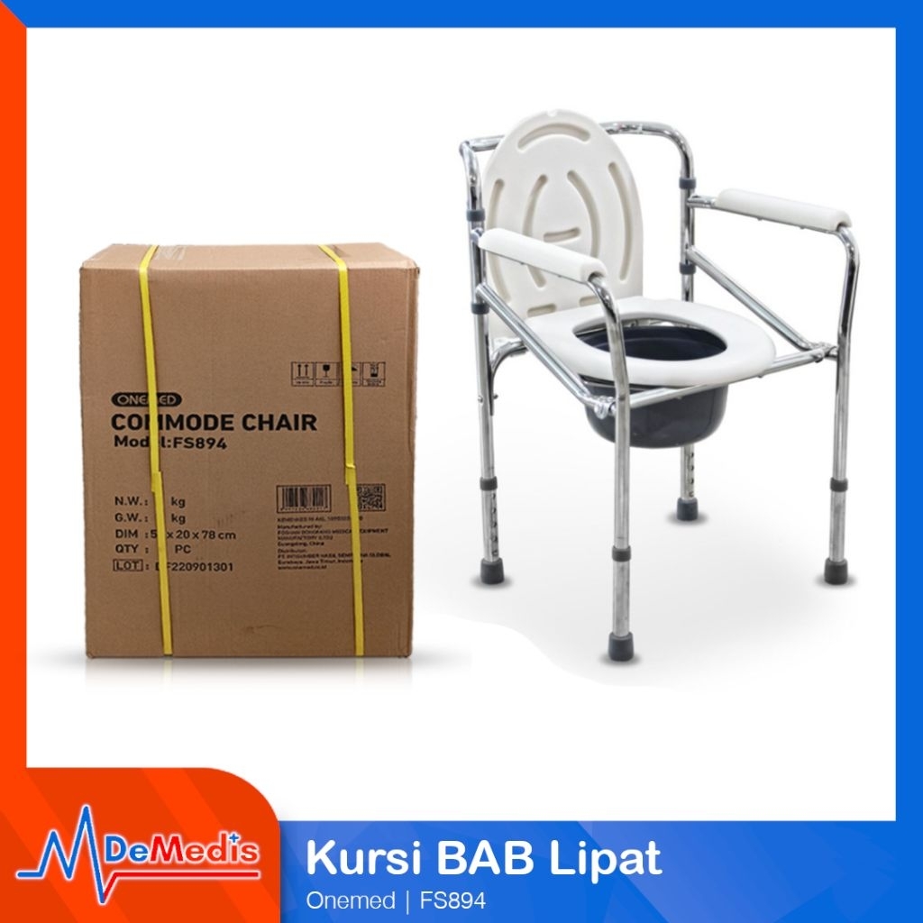 Jual Kursi Toilet BAB Lipat Tanpa Roda Untuk Orang Tua dan Ibu Hamil ...