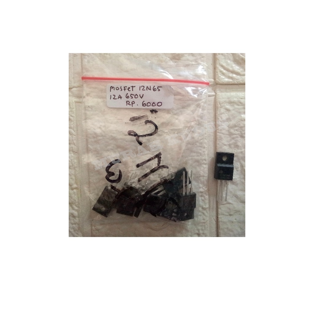 Jual MOSFET/TRANSISTOR 12N65 (12A 650VOLT) | Shopee Indonesia