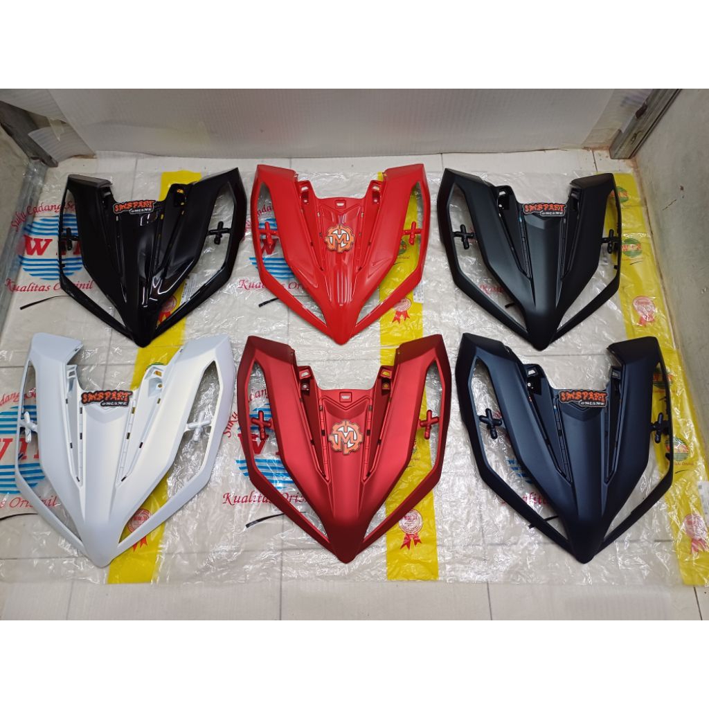 Jual panel k2v cover front panel tameng depan tameng besar honda vario ...