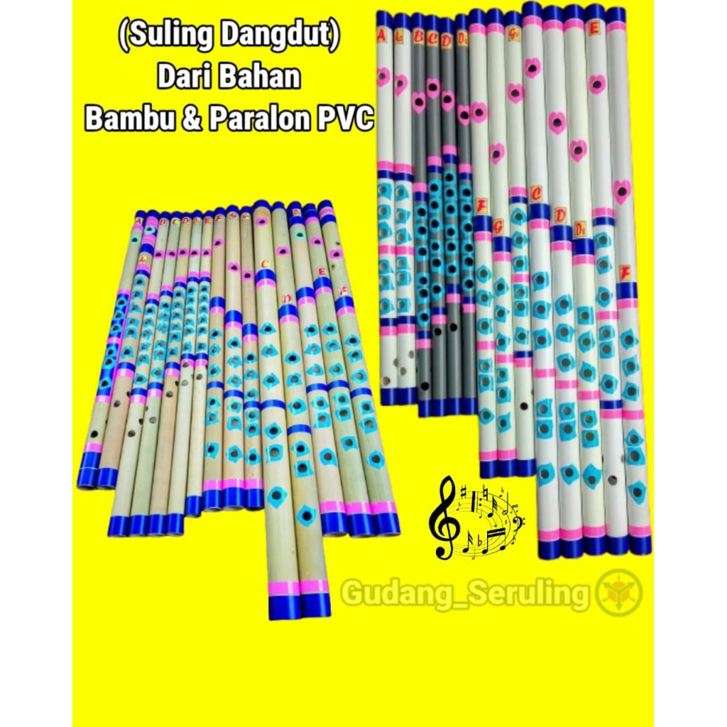 Jual Suling Bambu, Suling paralon, Suling dangdut eceran/bijian, suling ...